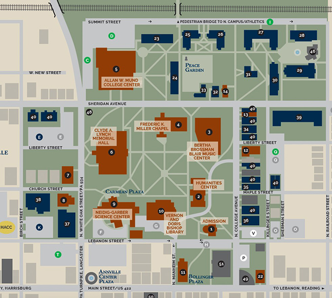 Rental Return Info and Campus Maps | HACC - Central Pennsylvania's ...